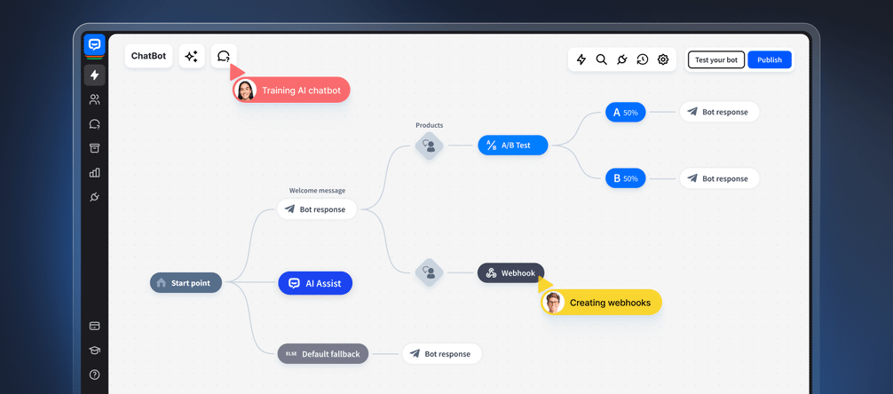 Build your bot using ChatBot API