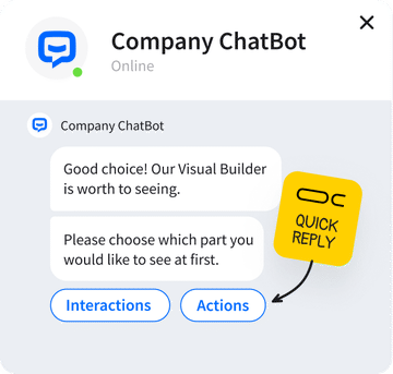 Improve Customer Experience | ChatBot Features