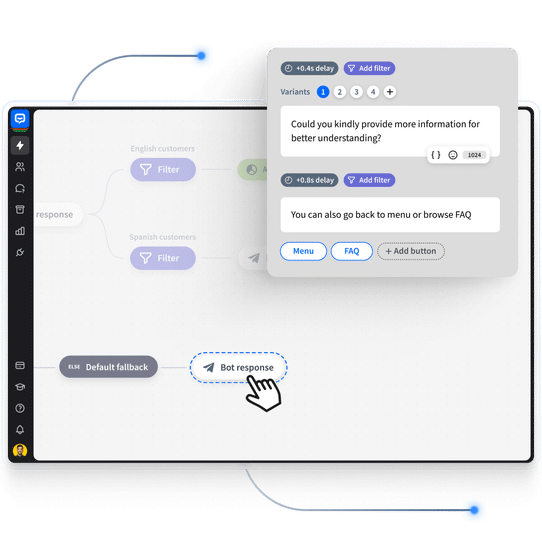 ChatBot Visual Builder - Build Chatbots Without Coding