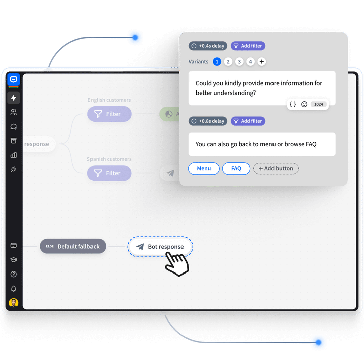 ChatBot Visual Builder - Build Chatbots Without Coding