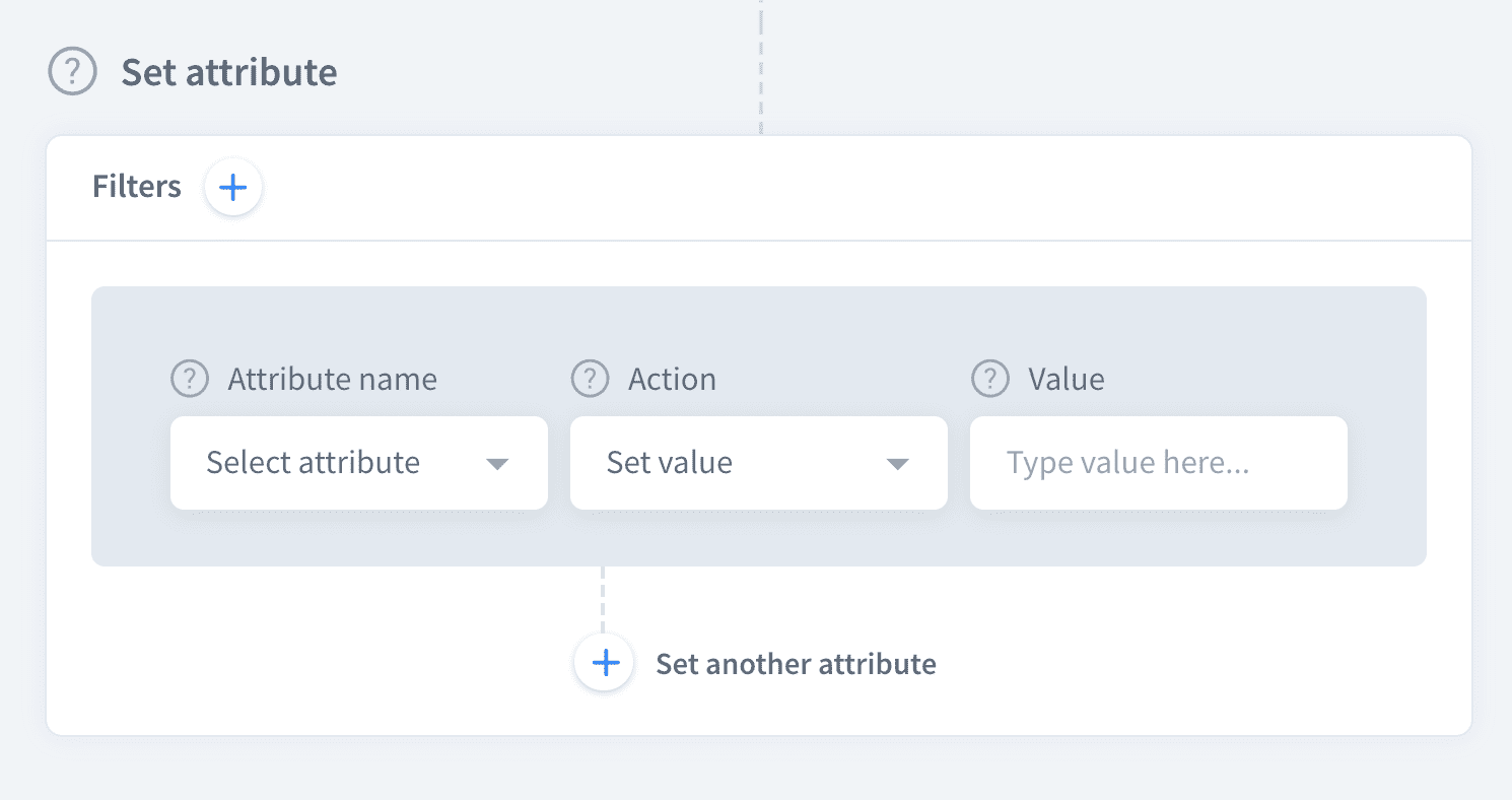 Set Attributes Set Attributes