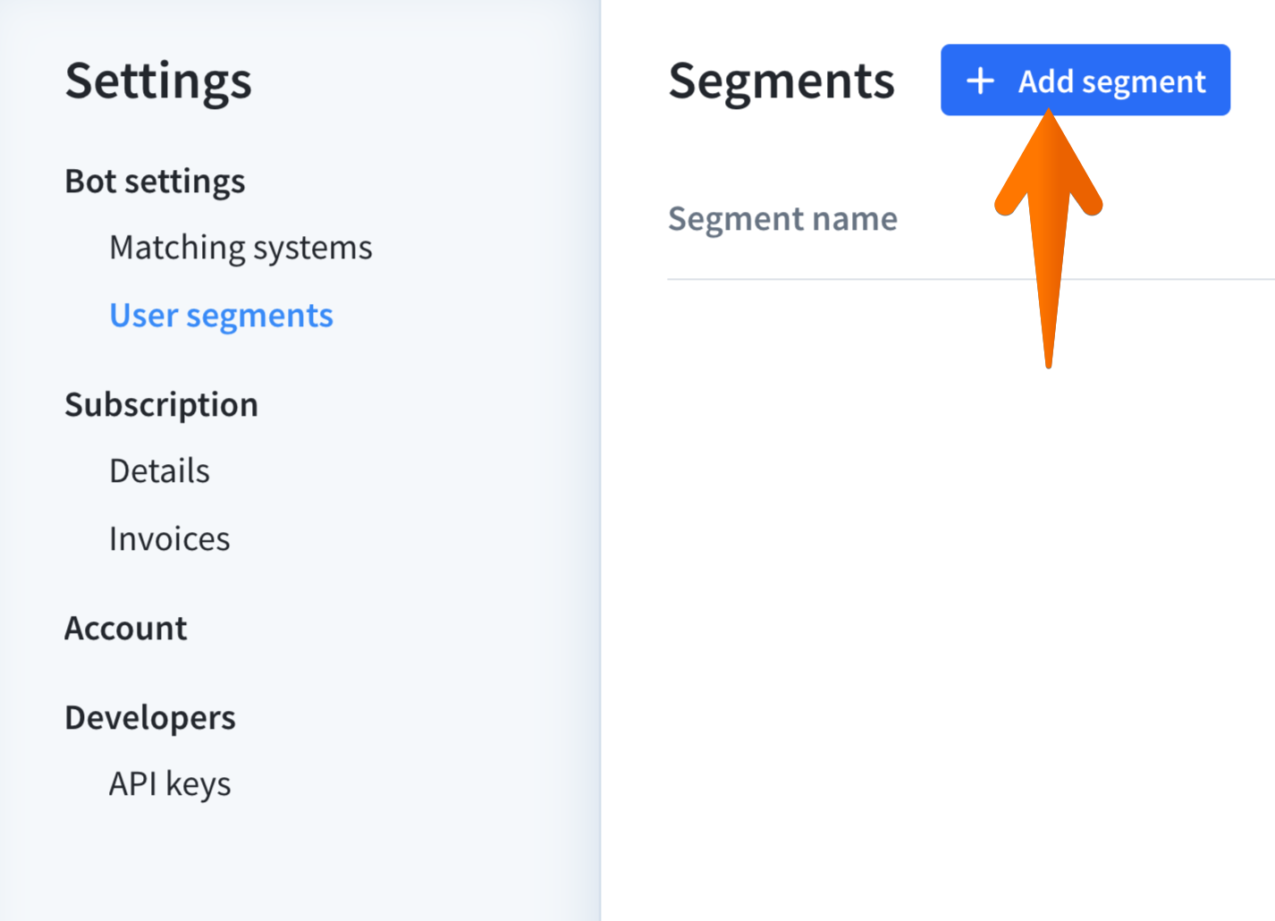 User Segments