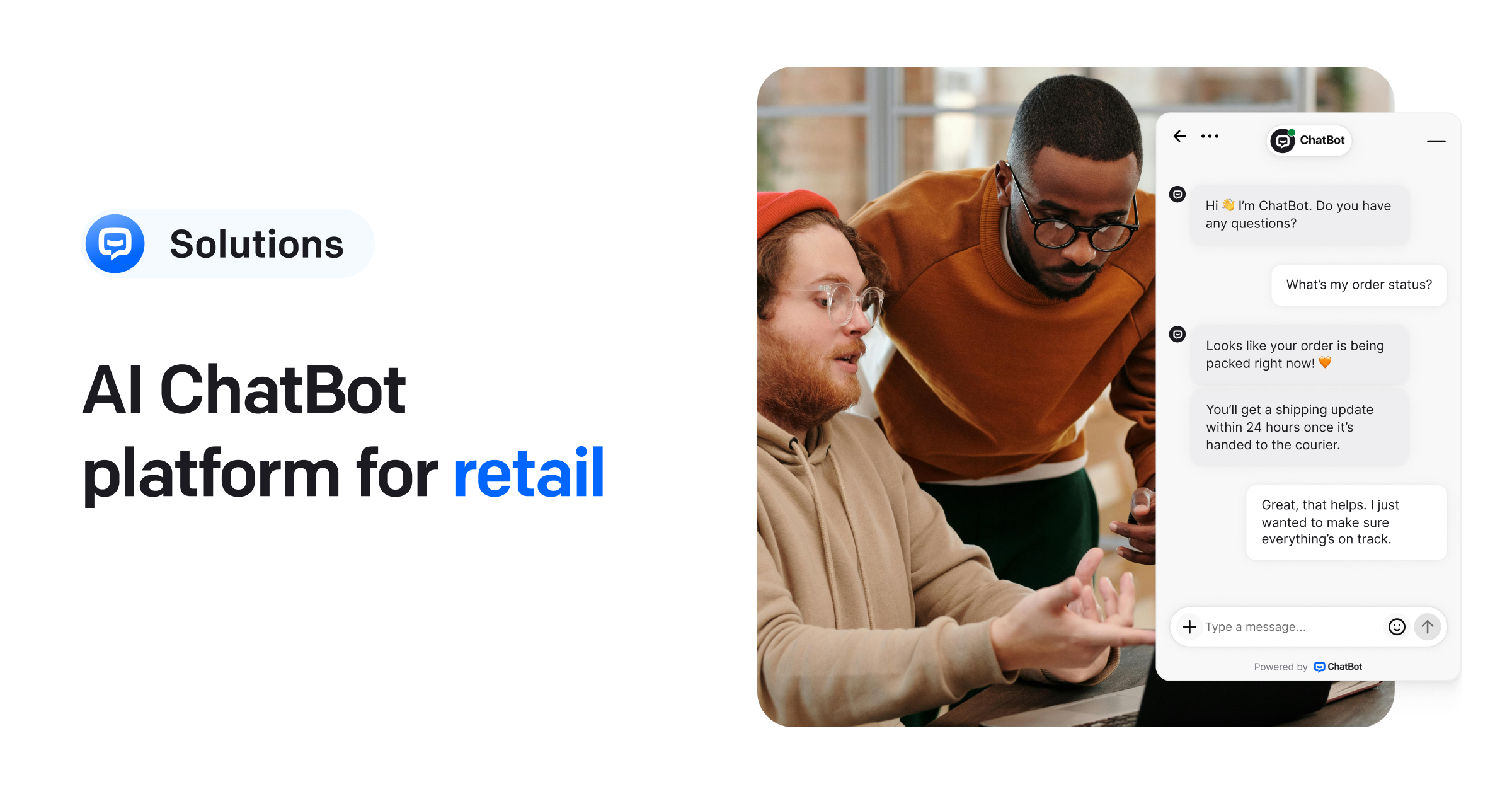 AI Chatbot for Retail | Conversational AI Platform | Text.com