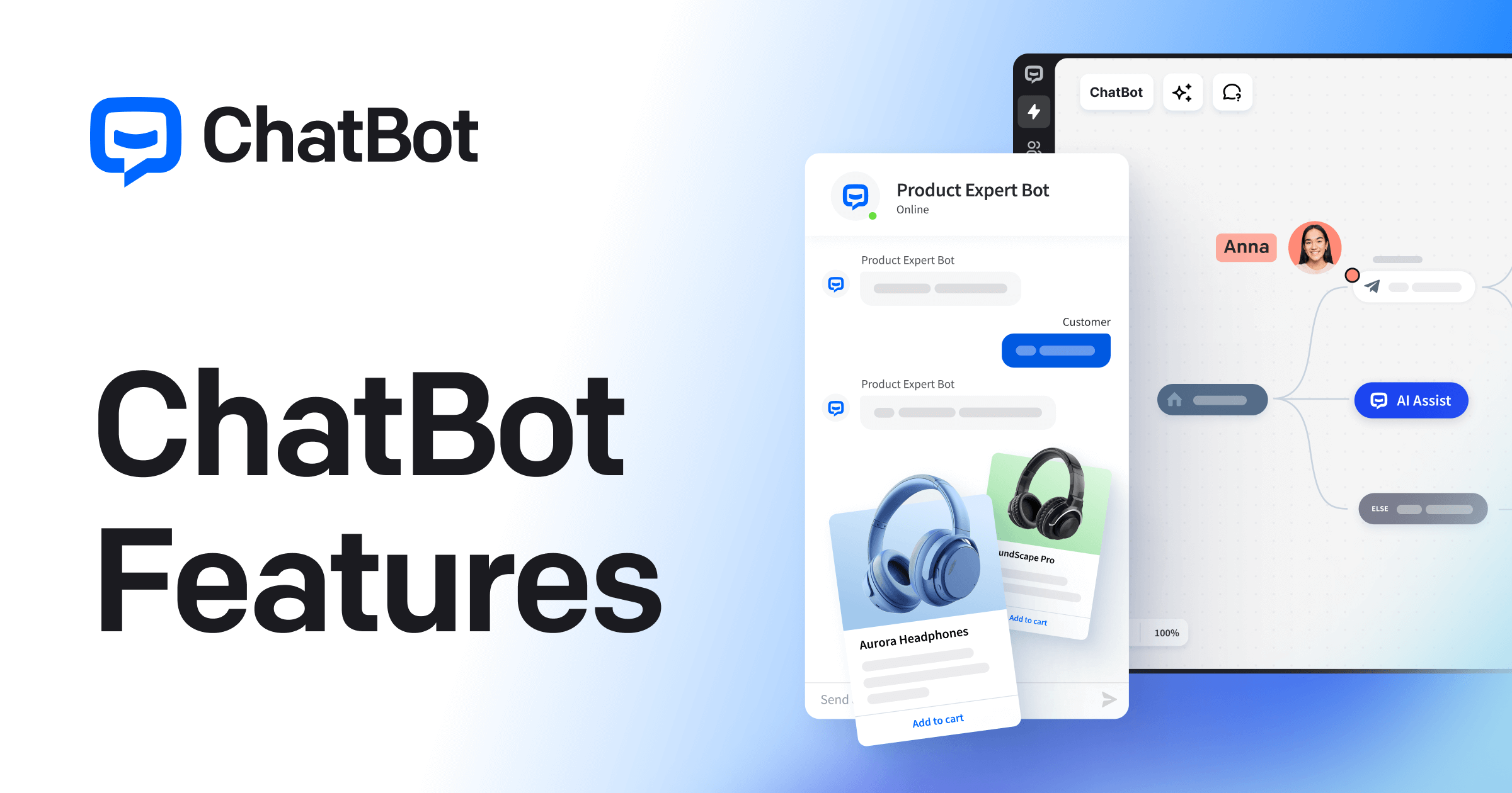 Complete List of All ChatBot Features | ChatBot Software