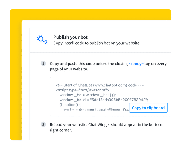 ChatBot Plugin for WordPress
